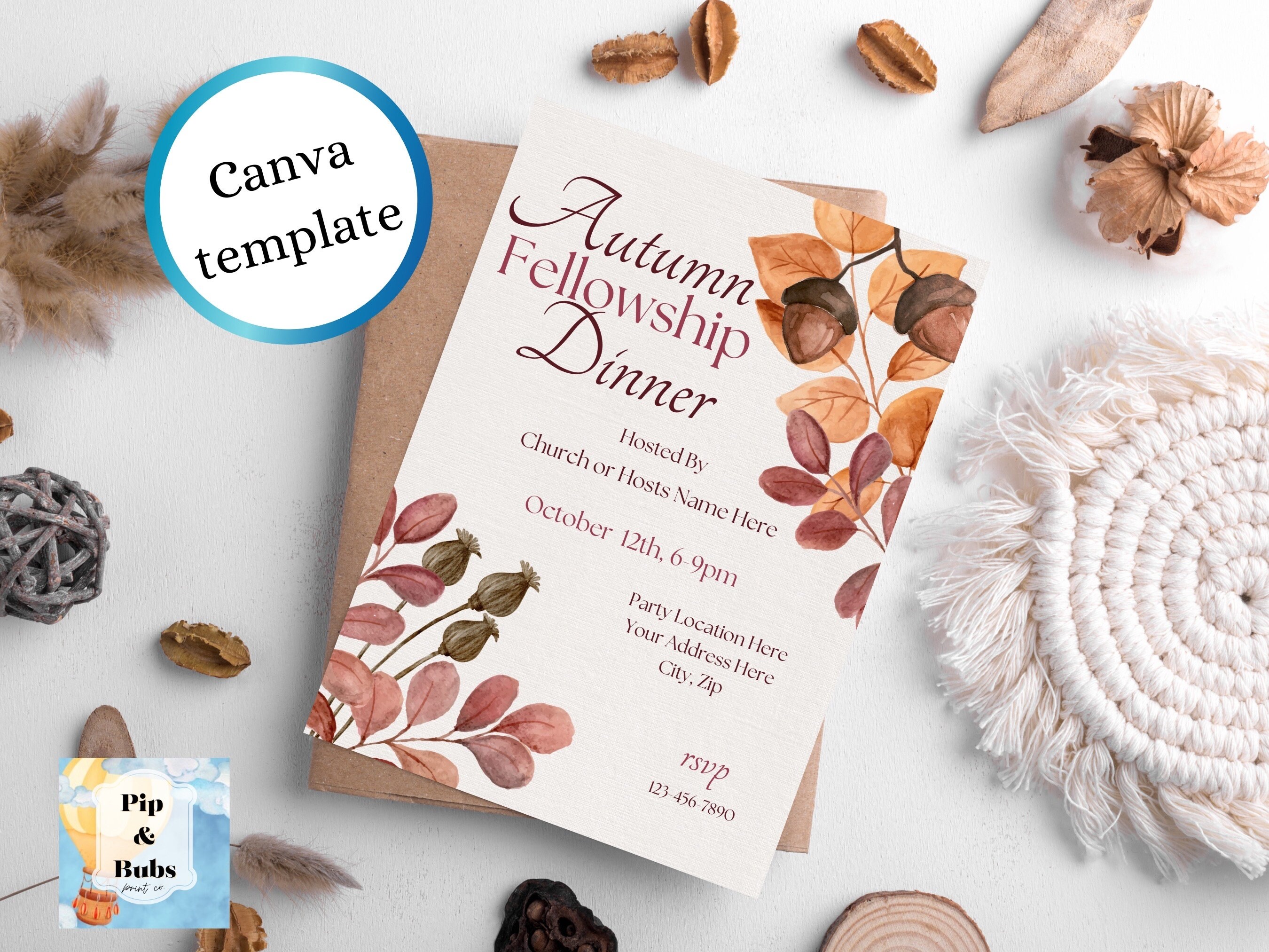 Fellowship Invitation Samples