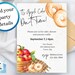 Donut Party Editable Invitation Apple Cider Donut Invite Kids Party ...