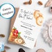 Donut Party Editable Invitation Apple Cider Donut Invite Kids Party ...