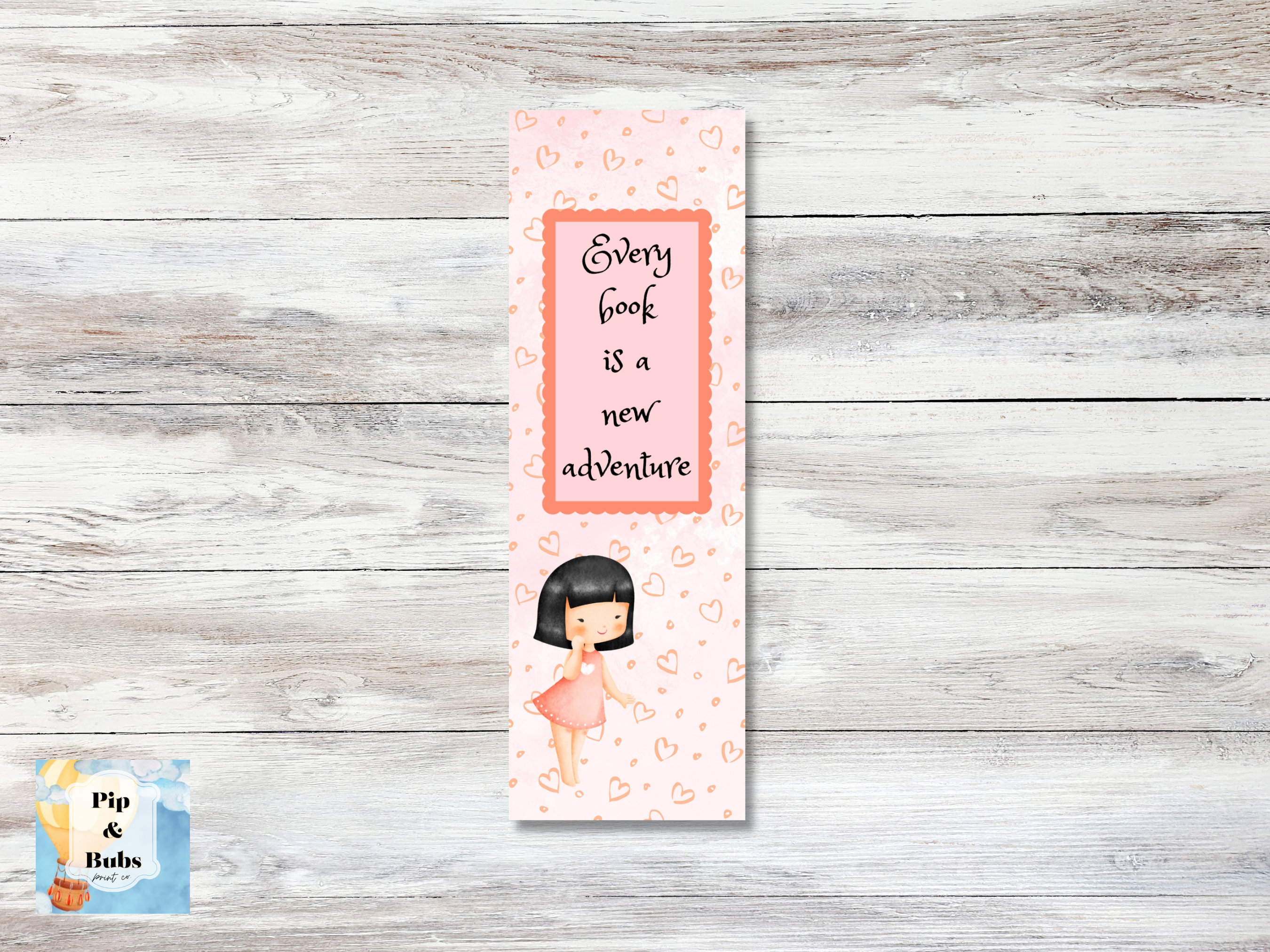 Kids Printable Bookmarks for Girls Cute Multi Racial - Etsy