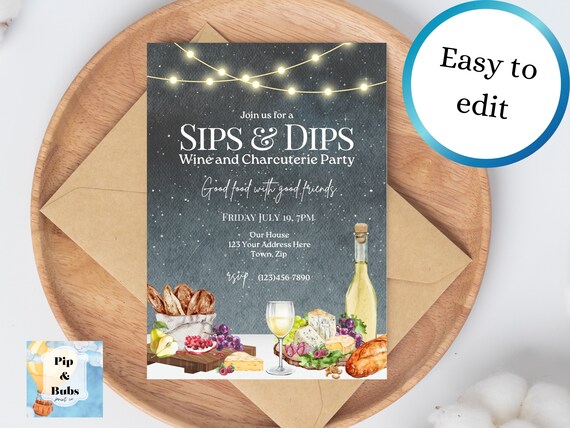 Computer Party Invitations Appetizers