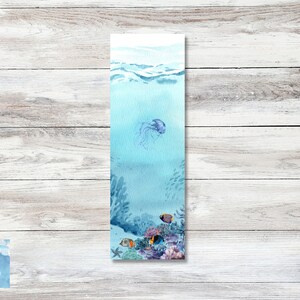 Ocean Printable Bookmarks Under Water Summer Beach Coral Reef Theme - Etsy