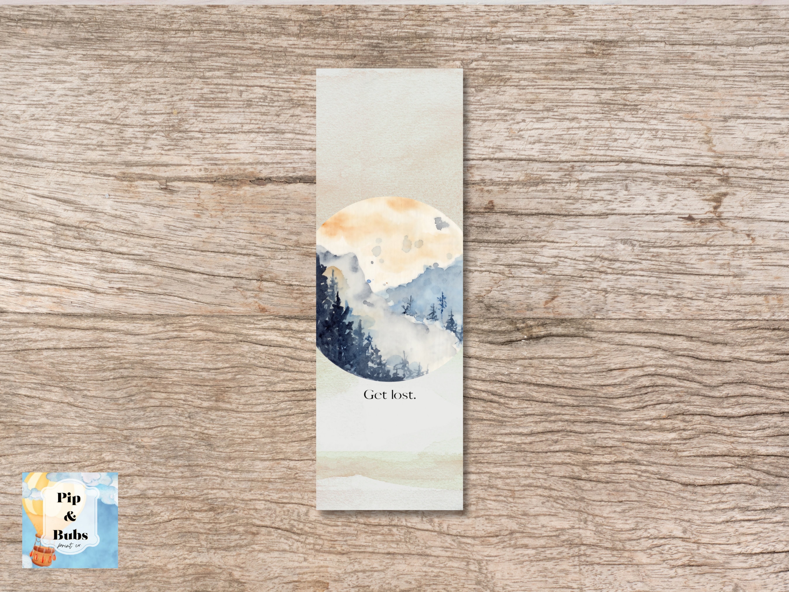 Printable Bookmarks for Men Mountain Father’s Day Gift for Him Funny ...