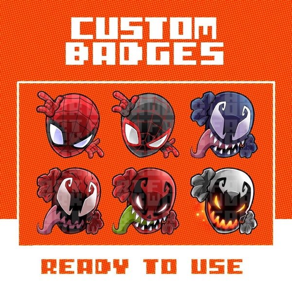 Kick Sub Badges - Etsy