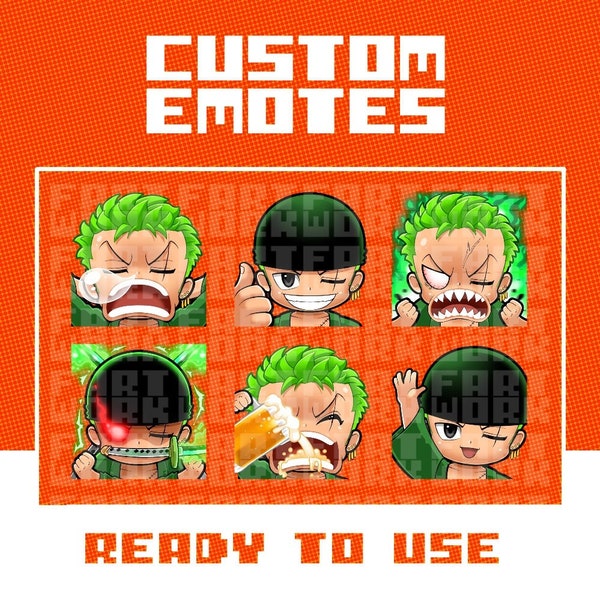 Samurai Twitch Emotes - Etsy