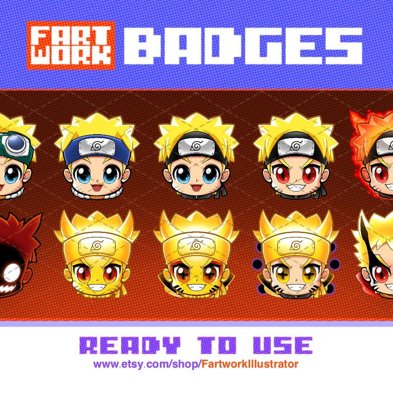 Naruto Stickers - Etsy
