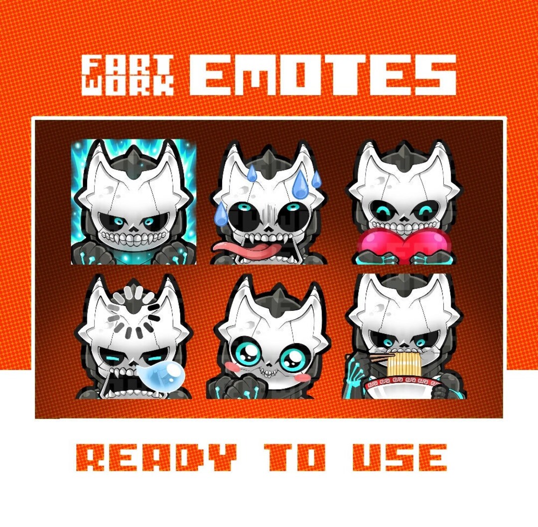 Monster Kaiju Chibi Emotes for Twitch and Kick - Etsy Australia