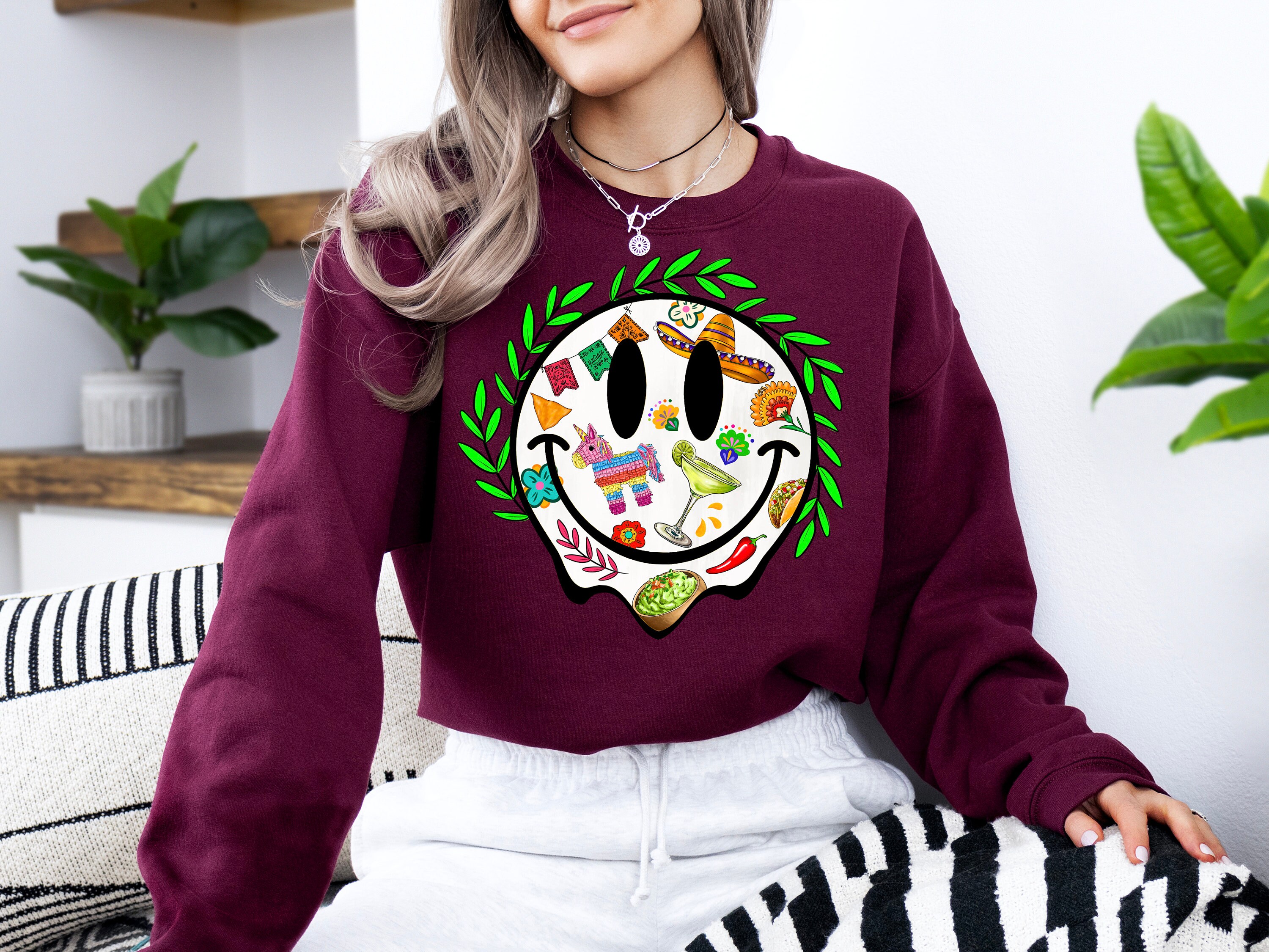 Mexican Smiley Face Png Sublimation Design Download, Cinco De Mayo Png ...