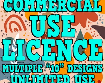 Whole Shop Designs Commercial Use License, Commercial Use License for ...