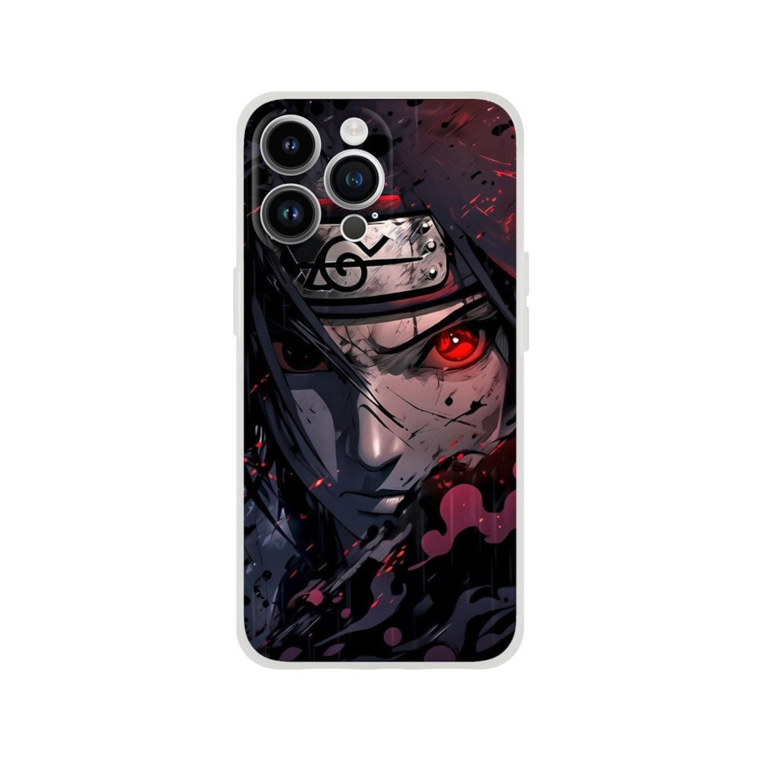 Naruto, İtachi Uchiha, Sharingan Anime Phone Case for iPhone 15 14 13 ...