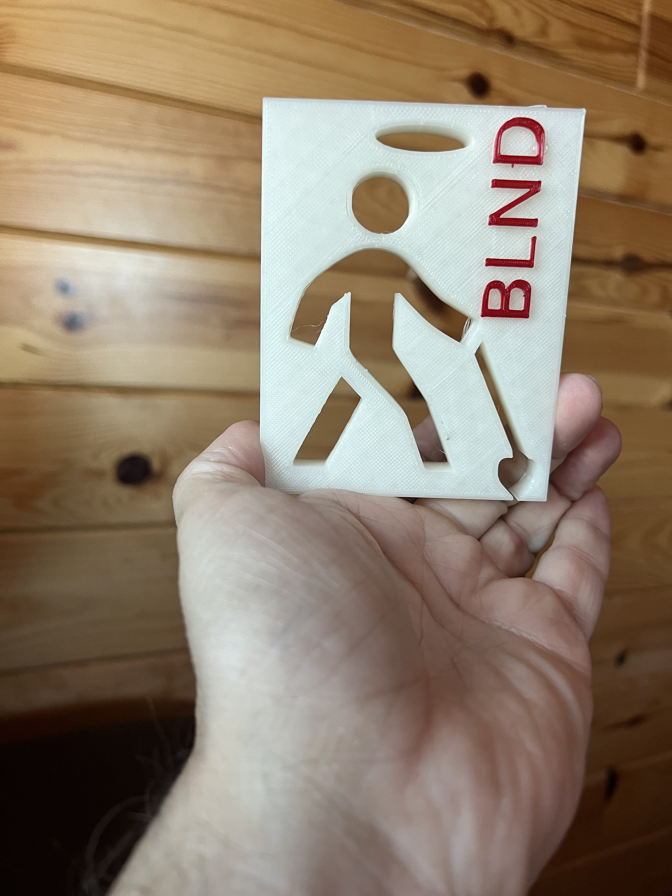 Luggage Tag for the Blind – Make It Easy to Locate Your Bag - Etsy