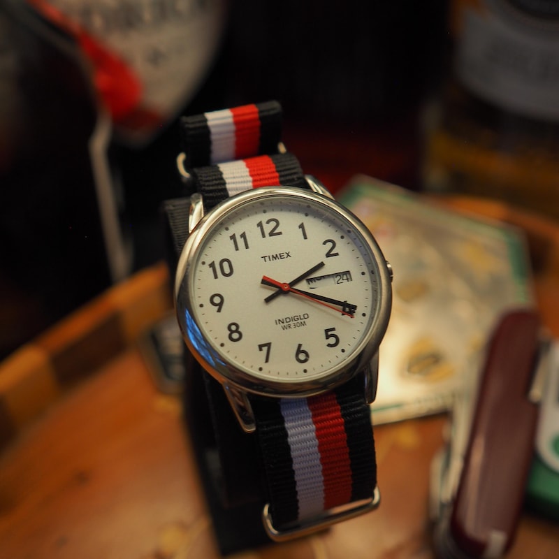 Stripes Dial Watch - Etsy