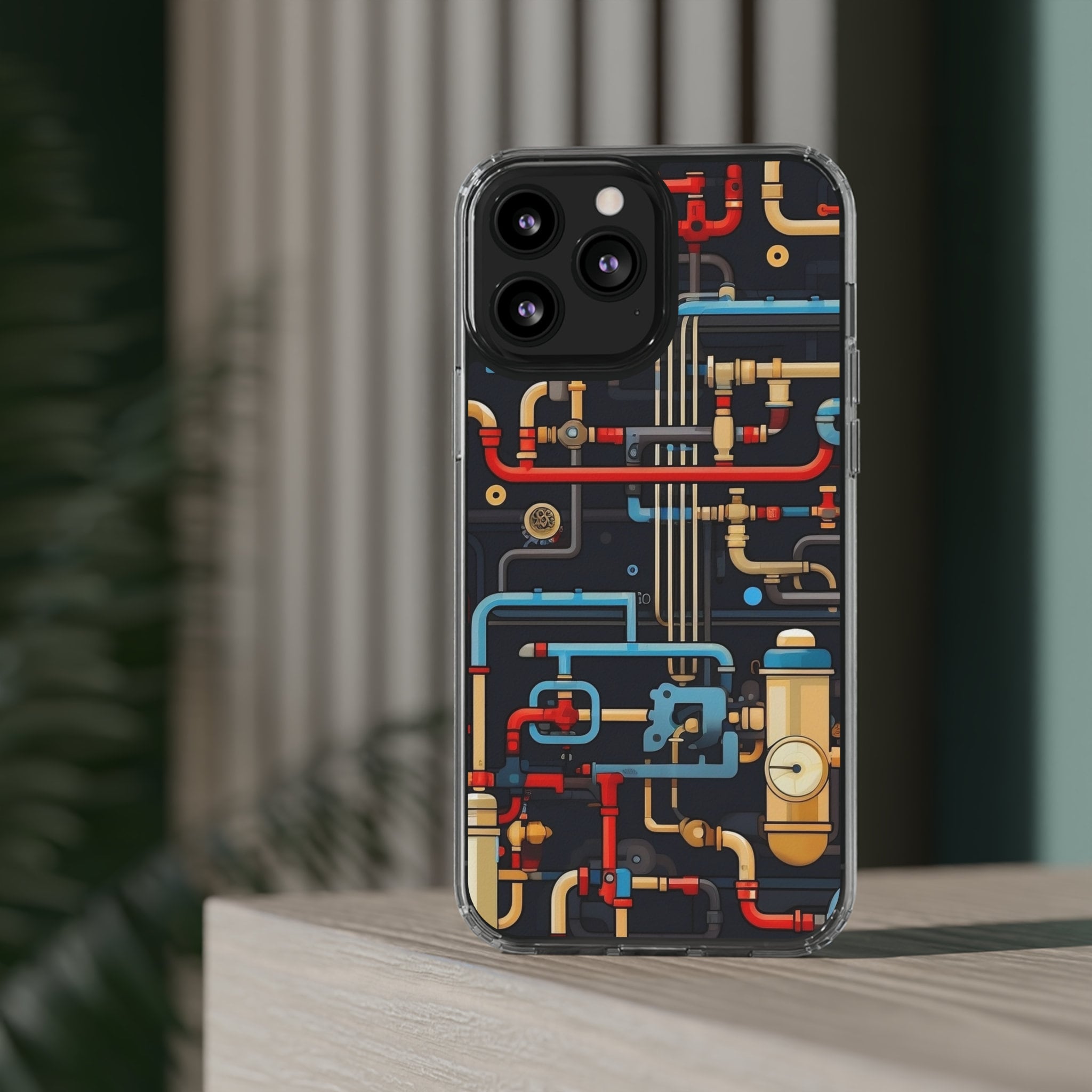 Mechanical Engineering Themed Piping Clear Cases - Etsy