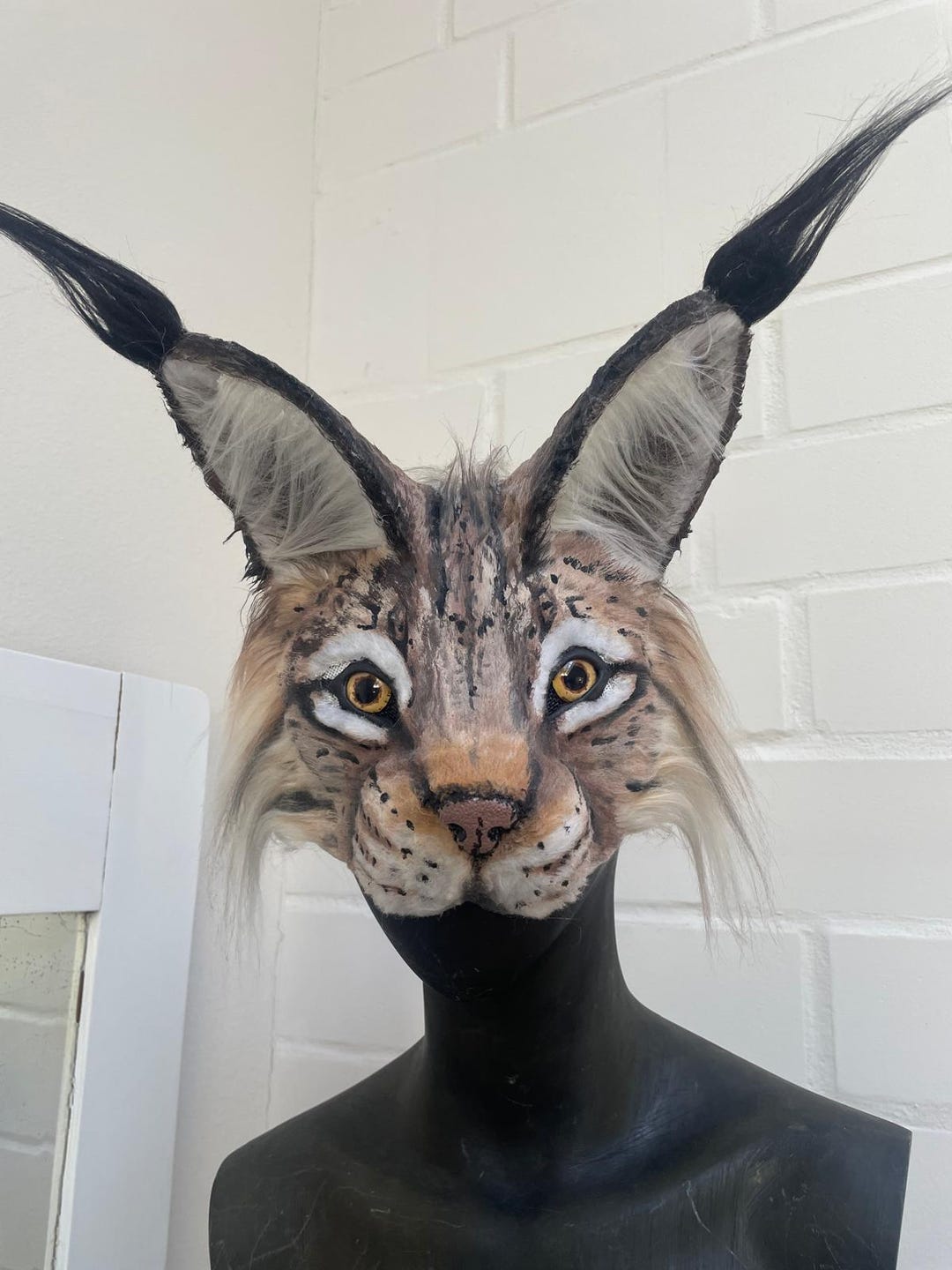 Therian Mask Realistic Lynx / Maincoon Cat - Etsy