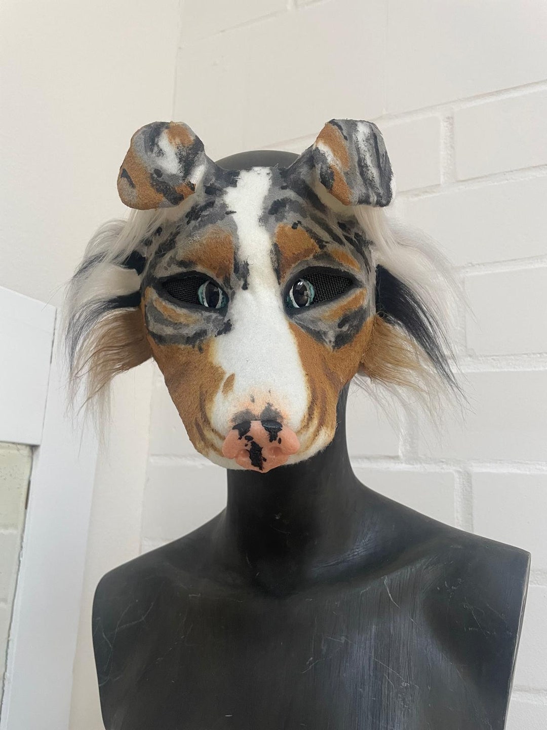 Therian Mask Dog Australian Shepherd - Etsy