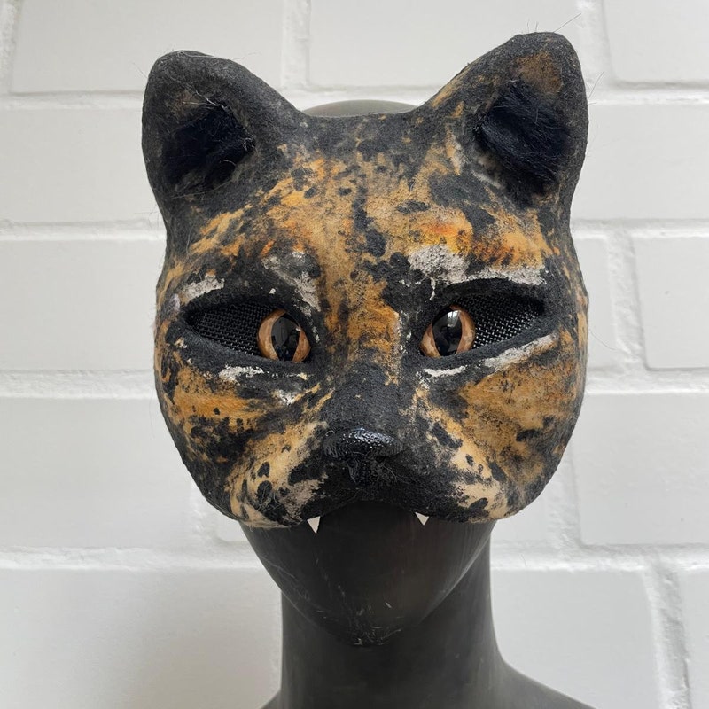 Therian Calico Cat Mask - Etsy