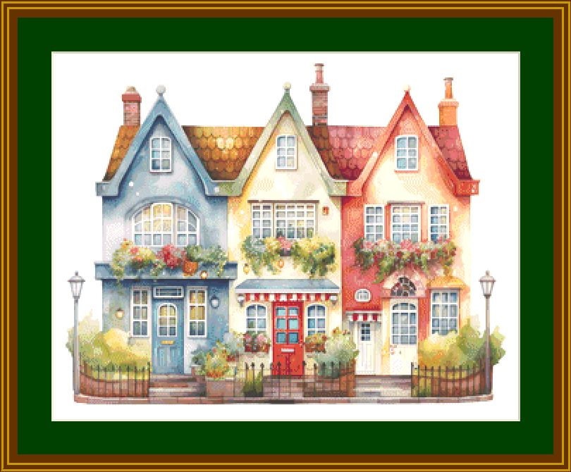 Terrace Houses - Etsy