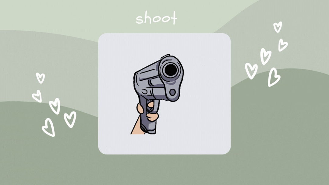 SHOOT EMOTE ANIMATED - Etsy