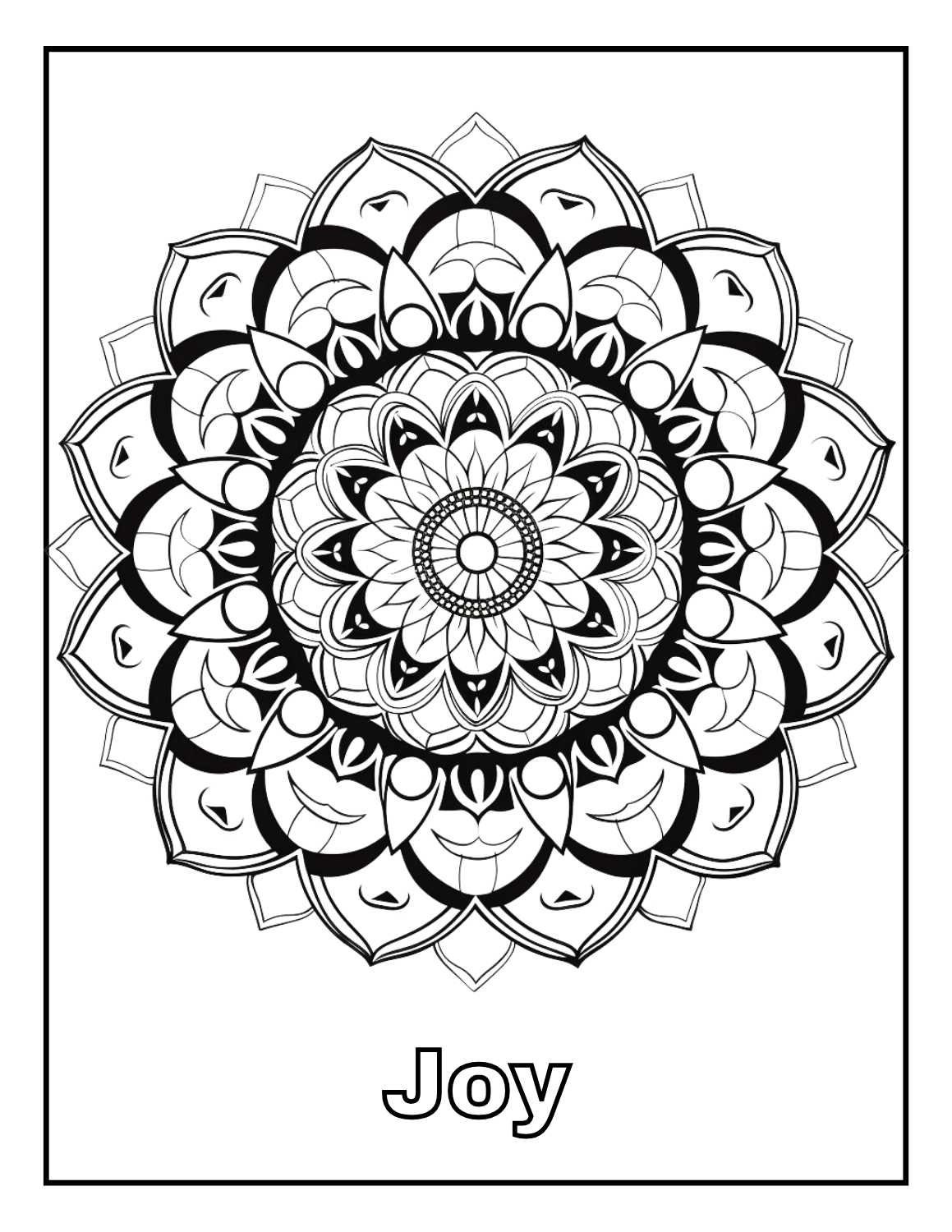 22 Mandalas and Fractals Coloring Book, Fancy Mandalas, Gift Mandalas ...