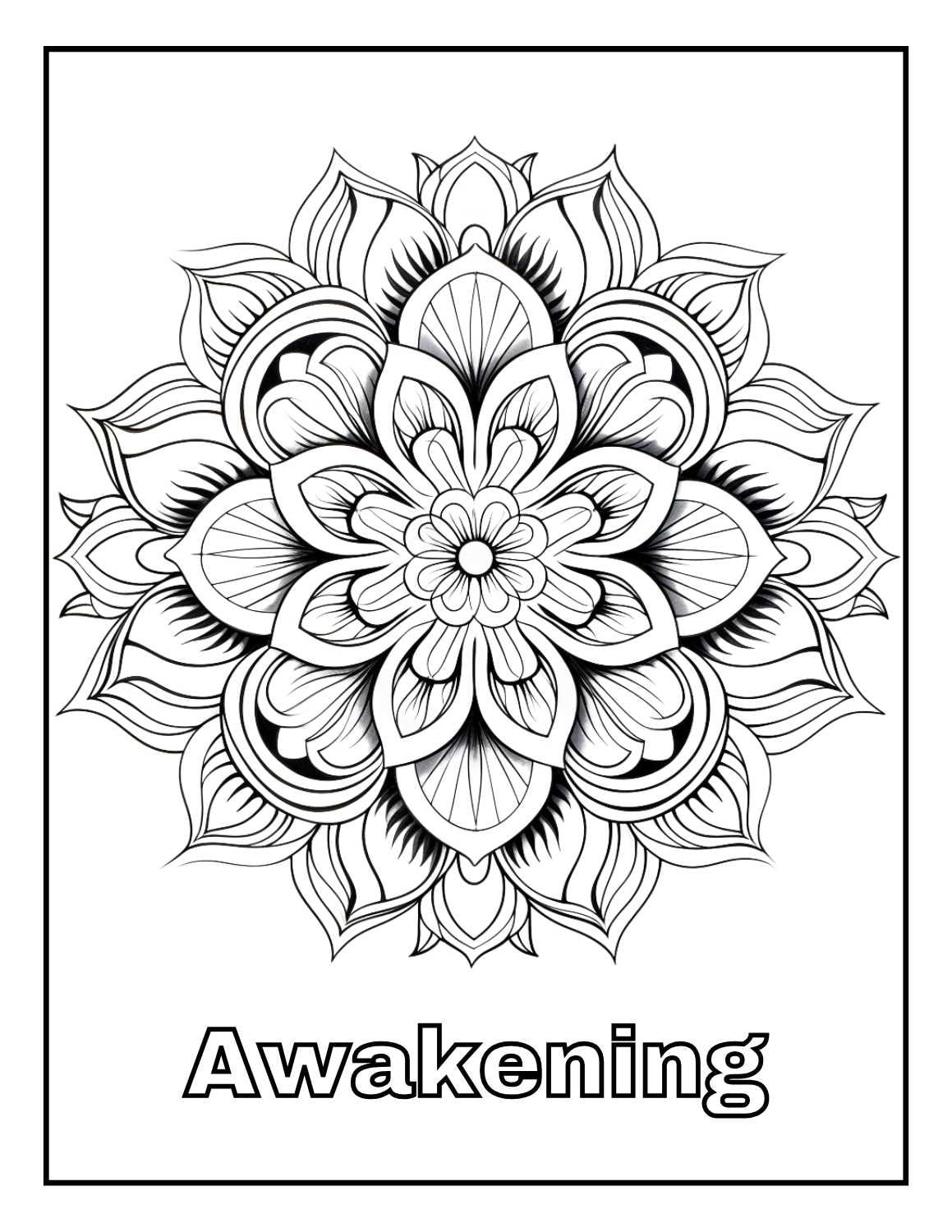 22 Mandalas and Fractals Coloring Book, Fancy Mandalas, Gift Mandalas ...