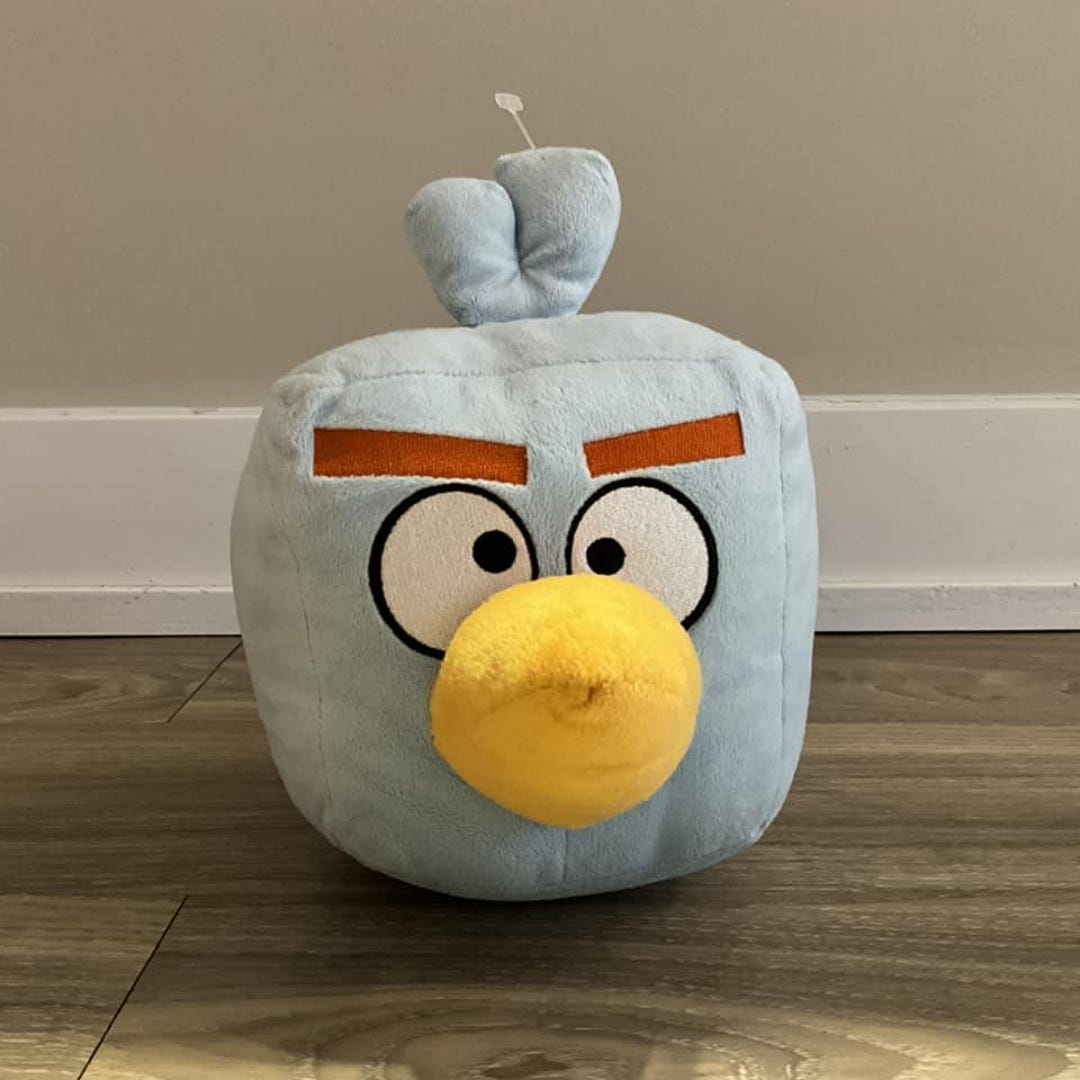 Angry Birds Space Blue Ice Cube Plush 7" - Etsy