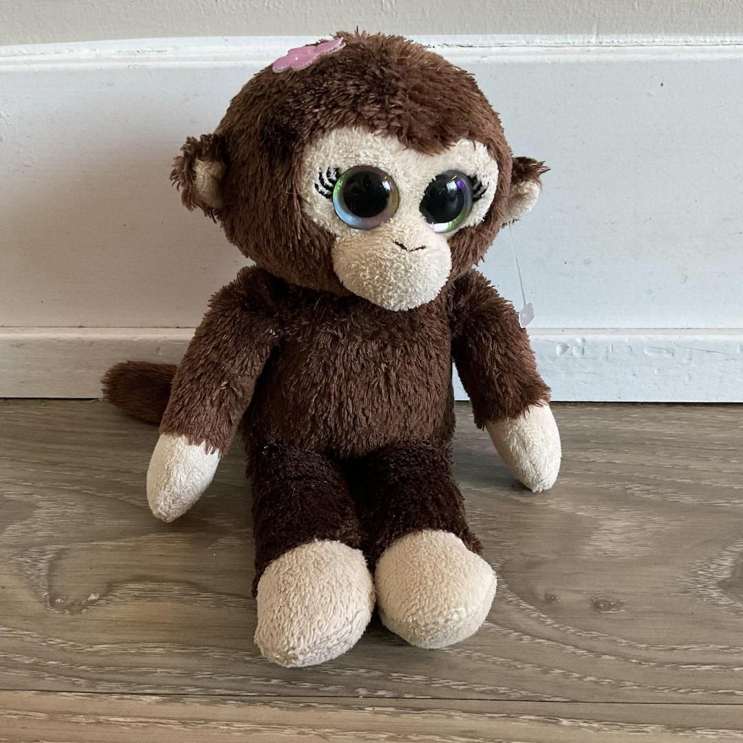 Ty Beanie Plushies Monkey Stuffed Animal Plush Toy 8.5" - Etsy
