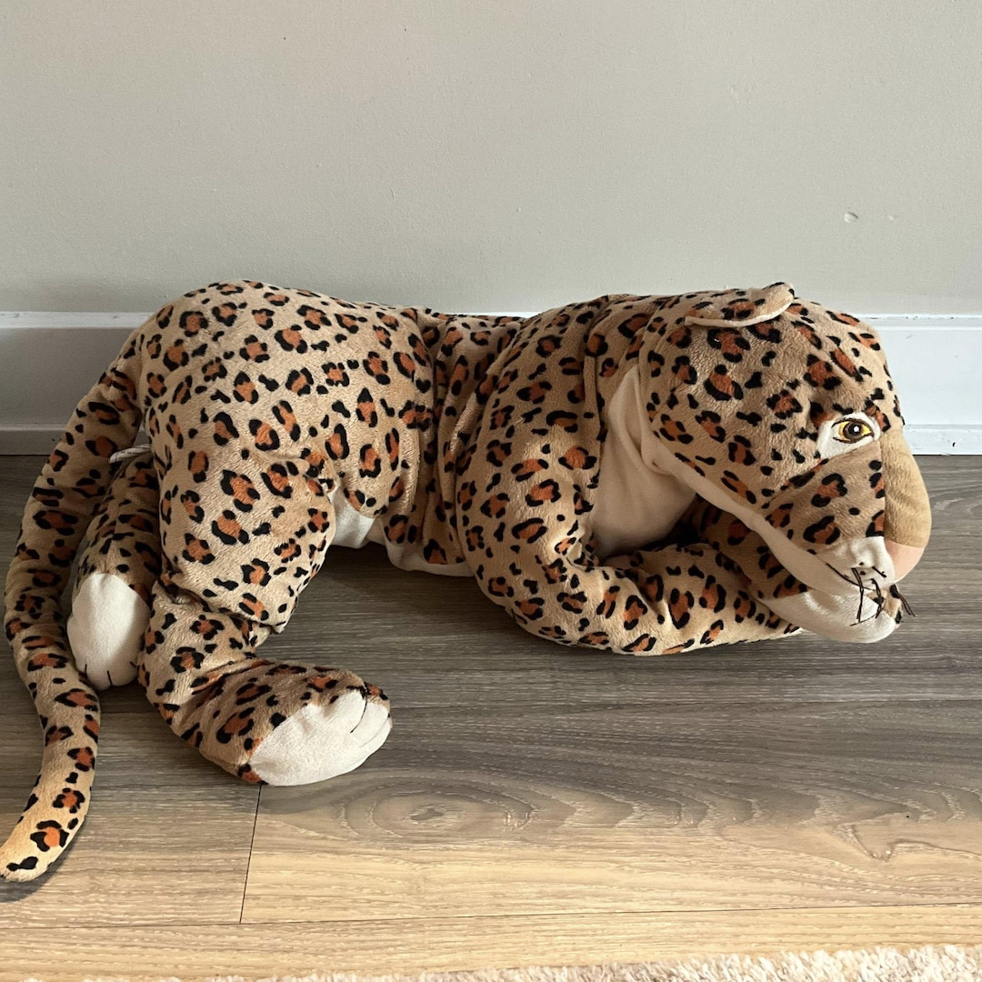Ikea Morrhar Leopard Large Plush Soft Animal Toy - Etsy