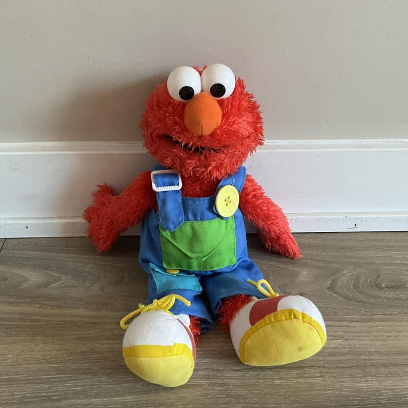 Gund Sesame Street Elmo Stuffed Animal Plush Toy 16" - Etsy