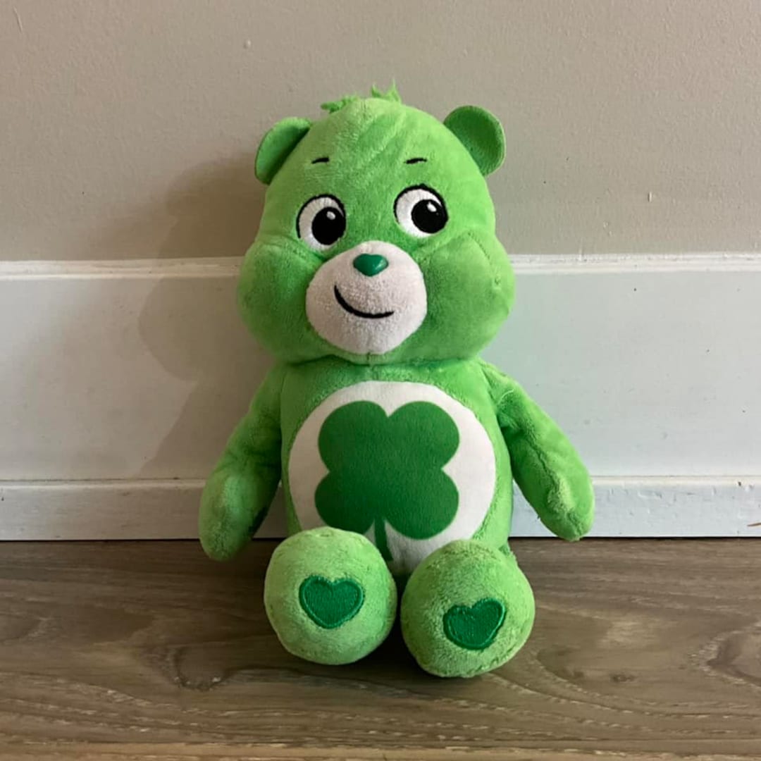 Care Bears Lucky Charm Teddy Bear Stuffed Animal Plush Toy 9.5" - Etsy