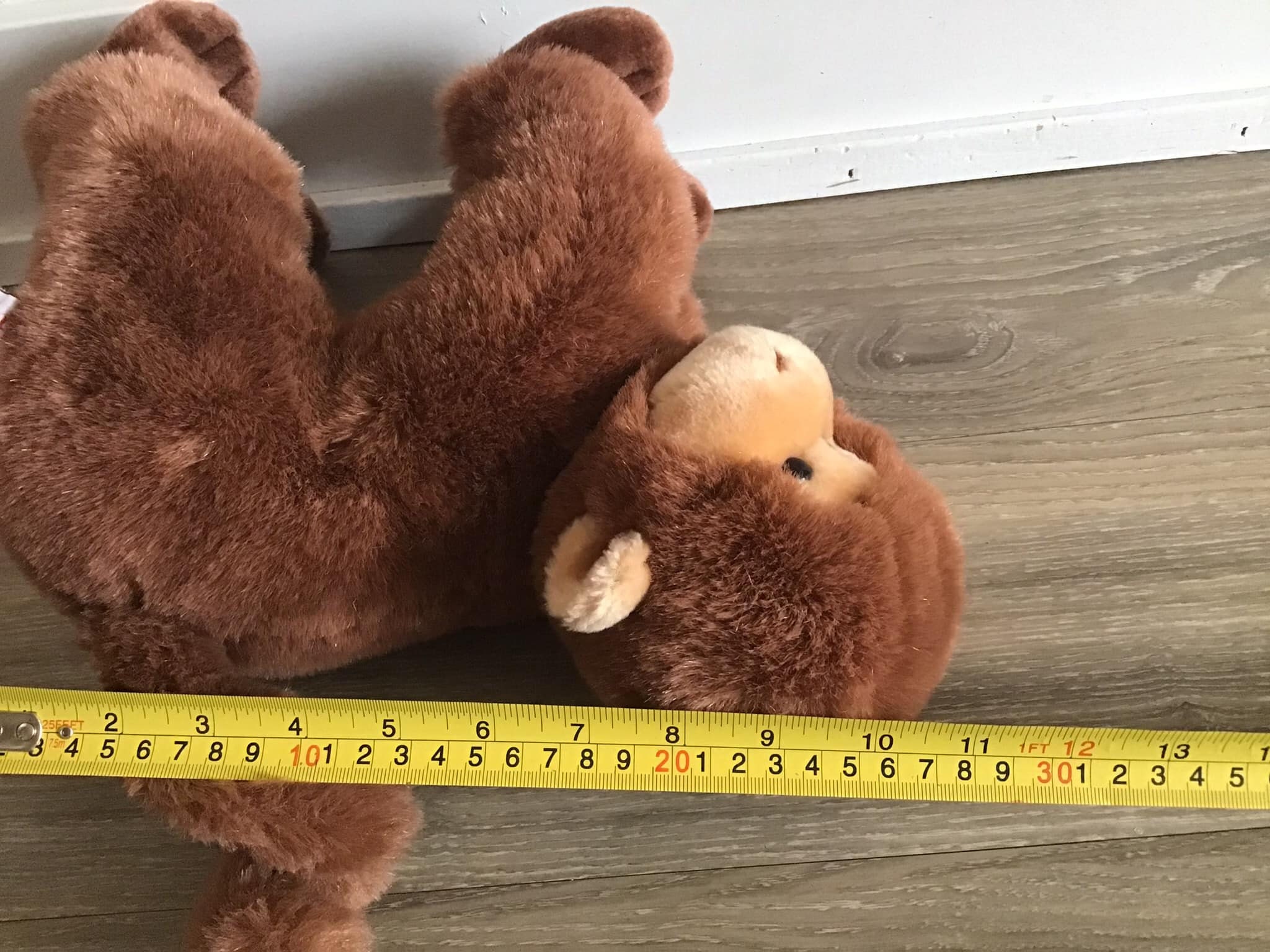 Vintage Gund Monkey Stuffed Animal Plush Toy 10.5 - Etsy