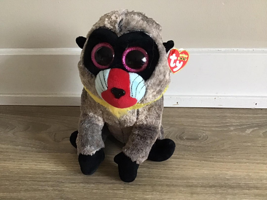 Ty Beanie Boos Wasabi the Baboon Stuffed Animal Plush Toy - Etsy