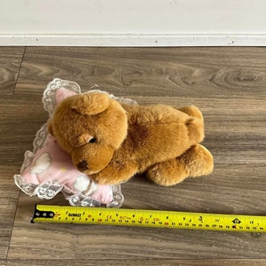 Electronic Teddy Bear Sleeping Pillow Stuffed Animal Plush Toy 11.5" - Etsy