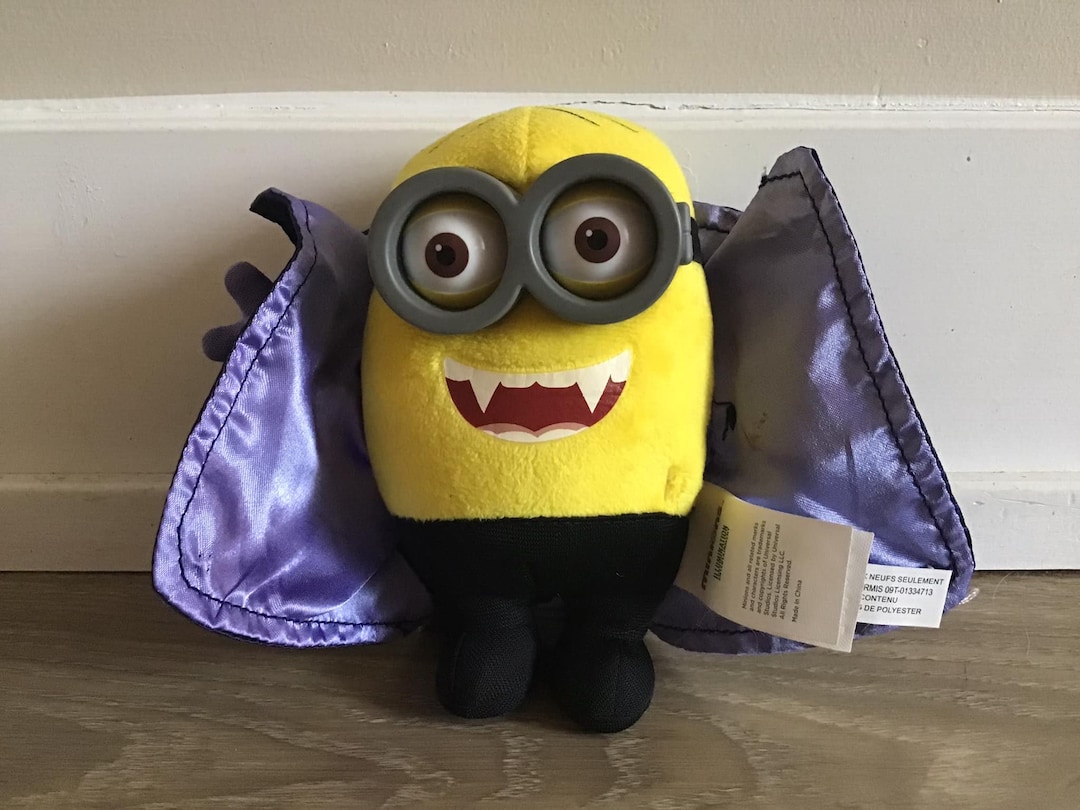 Minions Vampire Minion Stuffed Doll Plush Toy 5.2" - Etsy