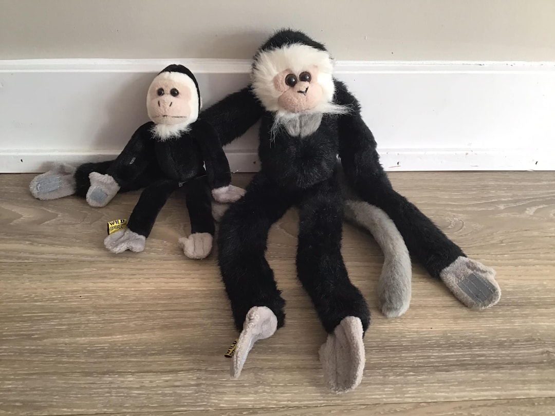 Vintage Wild Republic Colombian Monkeys Stuffed Animal Plush Toy 15 - Etsy