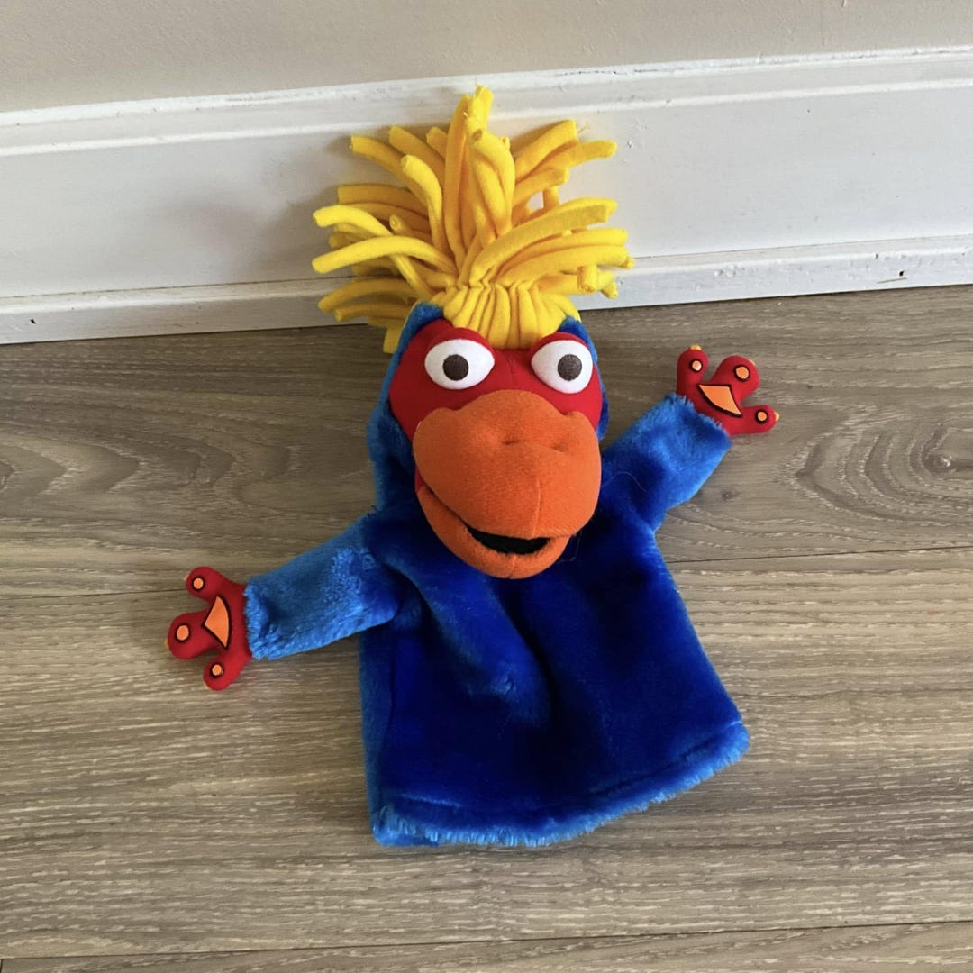 1998 Hasbro Playskool Fuzzpaws YTV Hand Puppet - Etsy