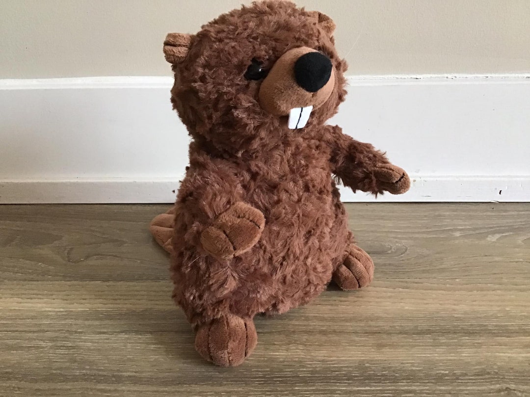 Roots Store Cute Beaver Mascot Stuffed Animal Plush Toy - Etsy