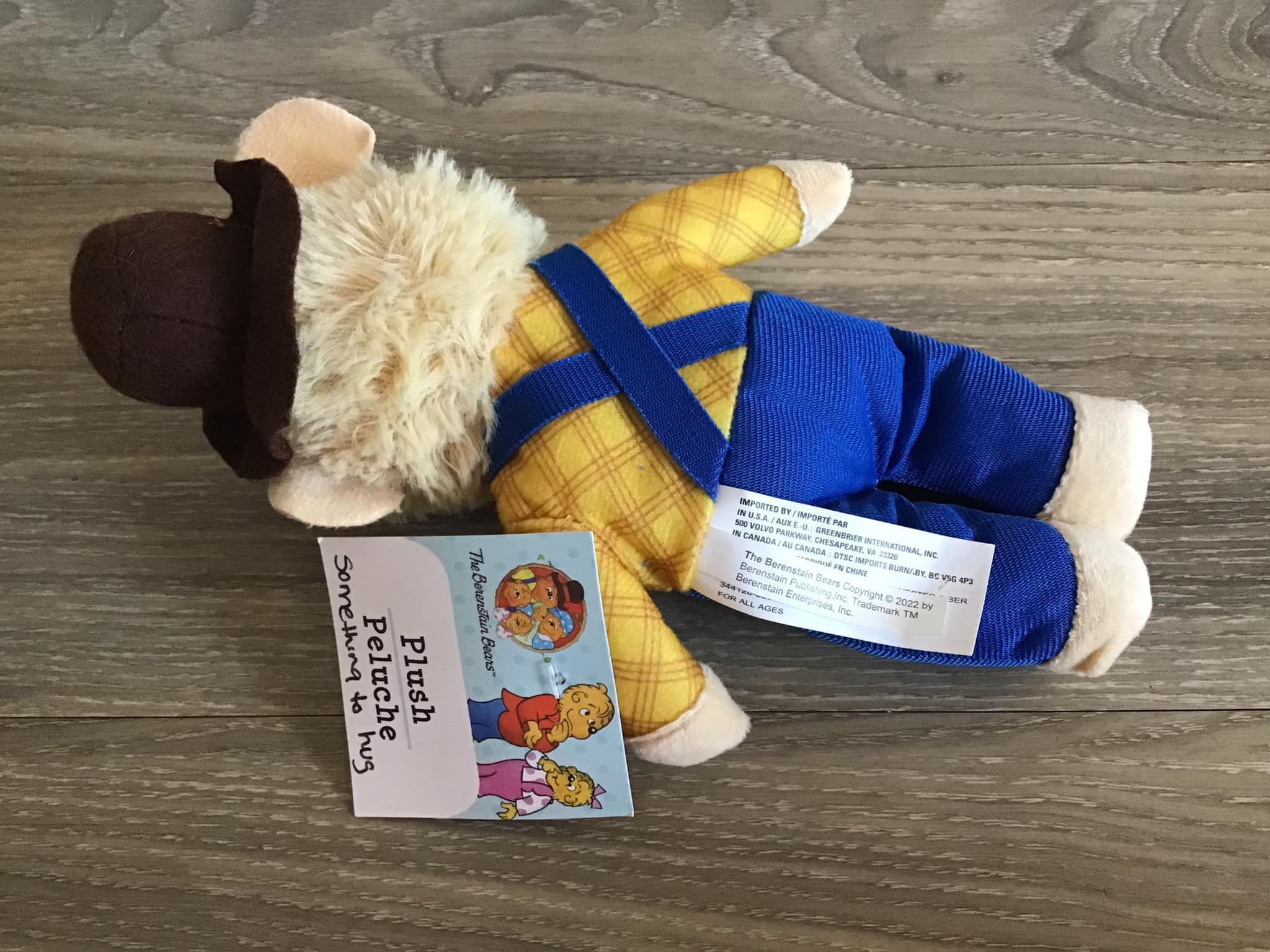 The Berenstain Bears Papa Bear Stuffed Animal Plush Toy - Etsy