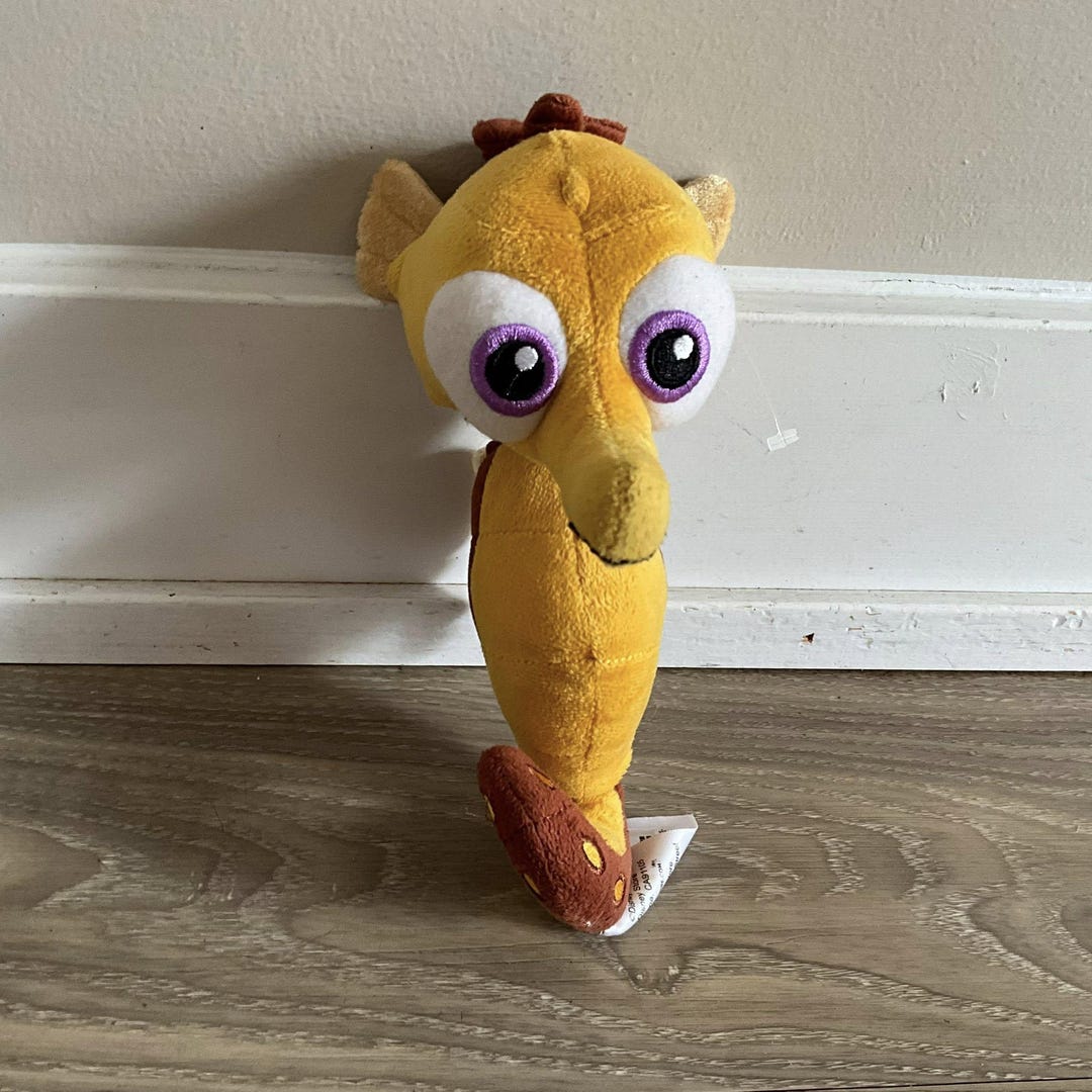 Disney Store Plush Sheldon Seahorse From Finding Nemo 8" Pixar - Etsy