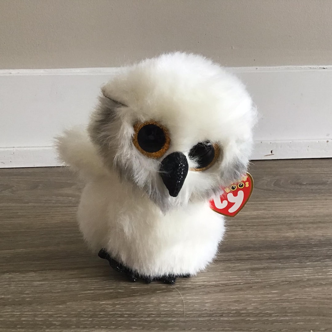Ty Beanie Boos Austin the Owl Stuffed Animal Plush Toy 6.5" - Etsy