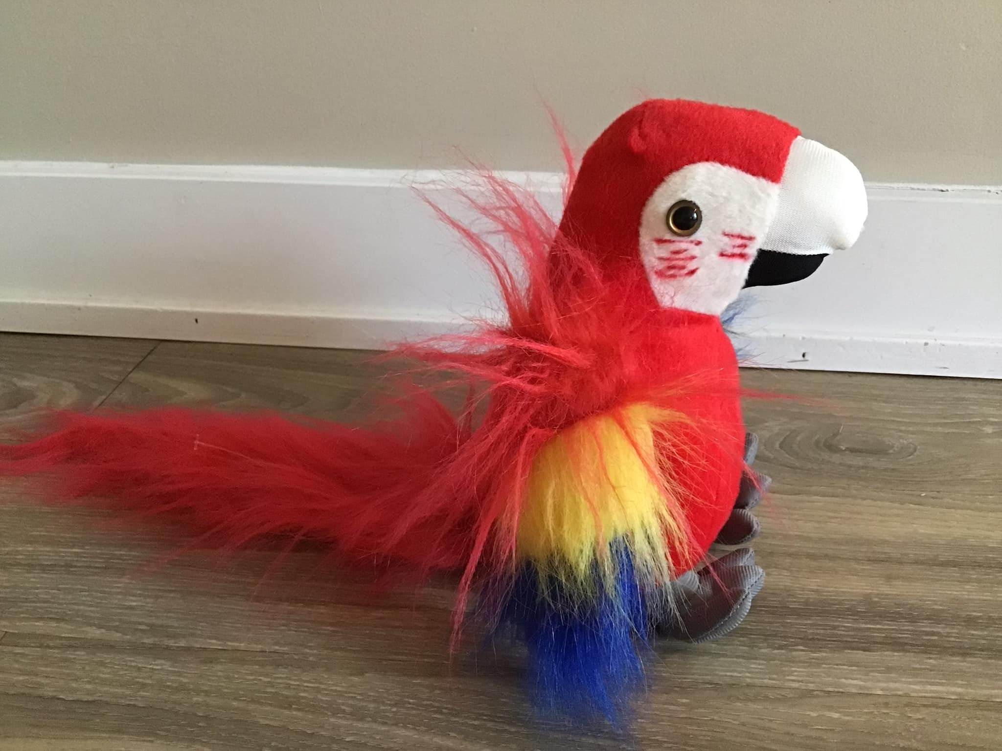 Fiesta WWF Adoption Realistic Macaw Stuffed Animal Plush Toy 8.5" - Etsy