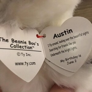 Ty Beanie Boos Austin the Owl Stuffed Animal Plush Toy 6" - Etsy