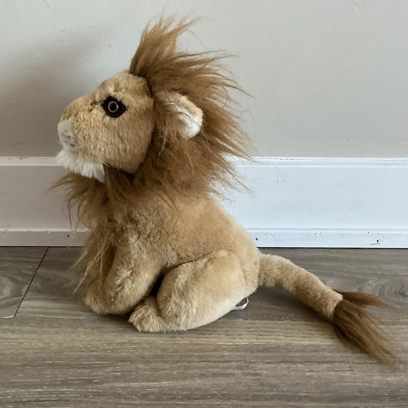 Ganz Leonardo Lion Stuffed Animal Plush Toy 11" - Etsy