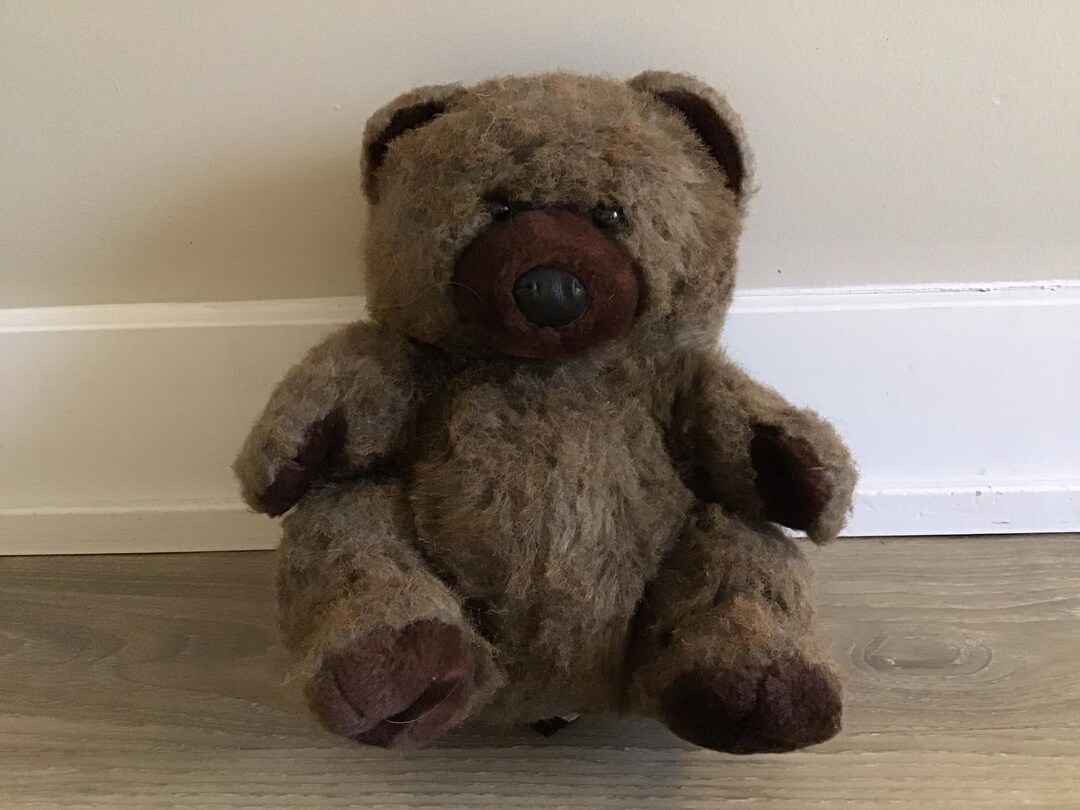 Polar Puff Brown Teddy Bear Stuffed Animal Plush Toy 9.5" - Etsy