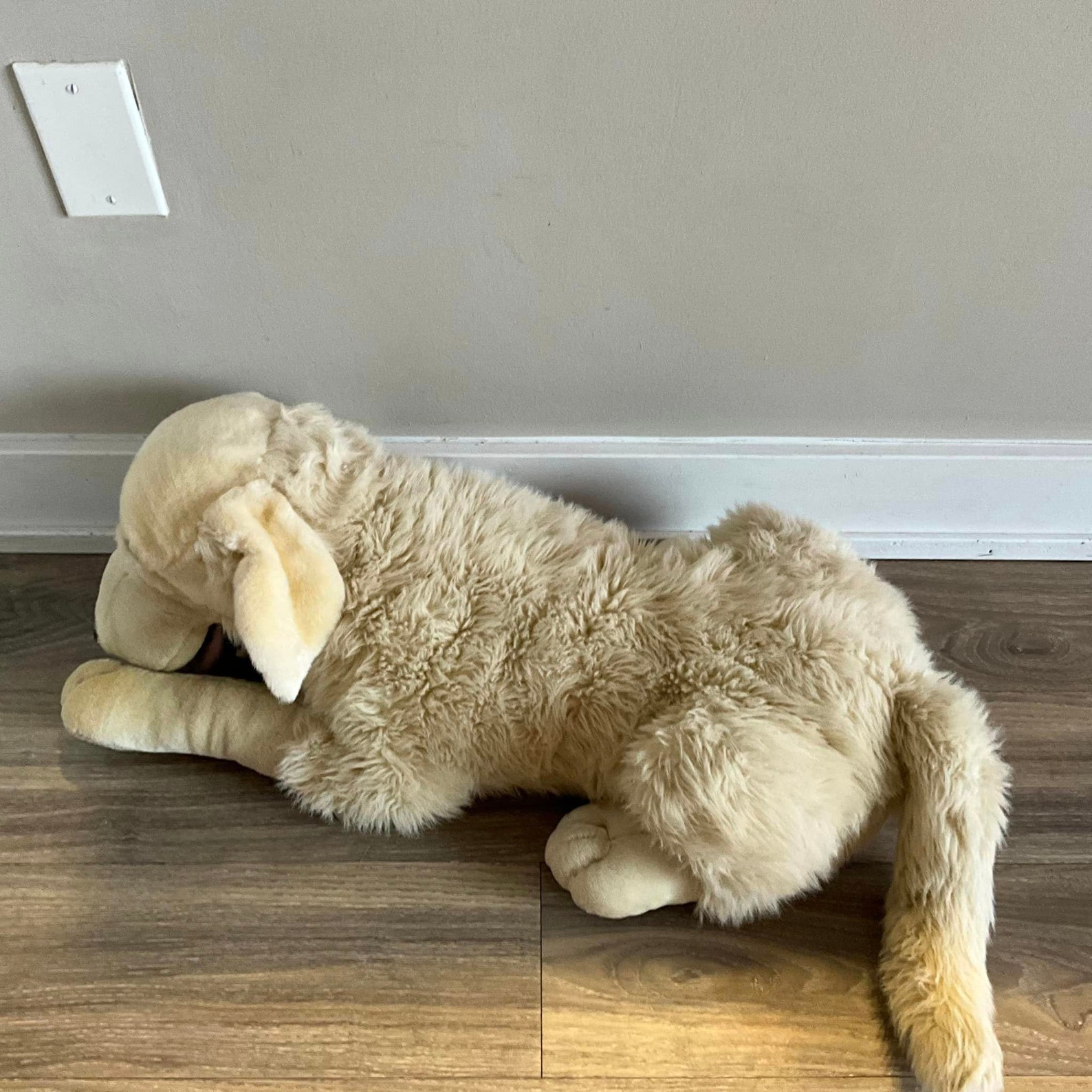 Large Golden Labrador Stuffed Animal Plush Toy Dog 26" - Etsy