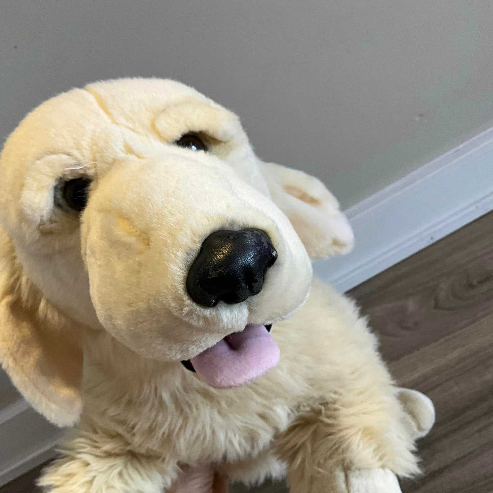 Large Golden Labrador Stuffed Animal Plush Toy Dog 26" - Etsy