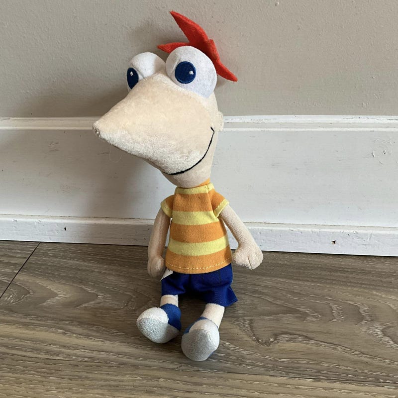 Phineas and Ferb Plush - Etsy