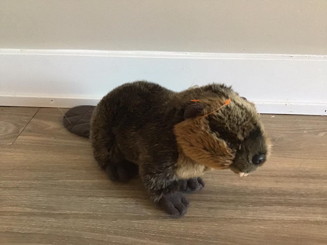 Ganz Realistic Beaver Stuffed Animal Plush Toy 19 - Etsy