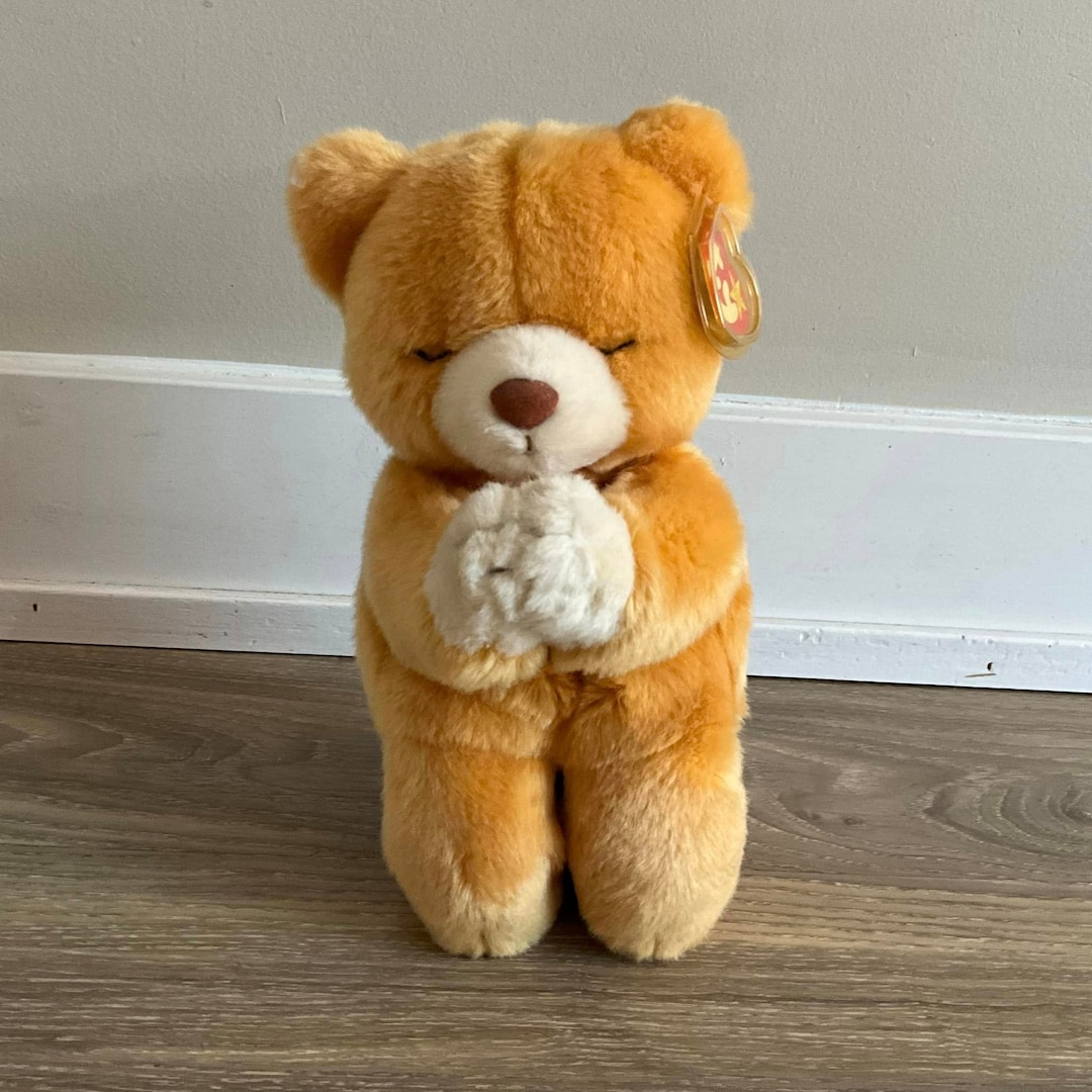 Ty Toys Praying Teddy Bear Stuffed Animal Plush Toy 11" - Etsy