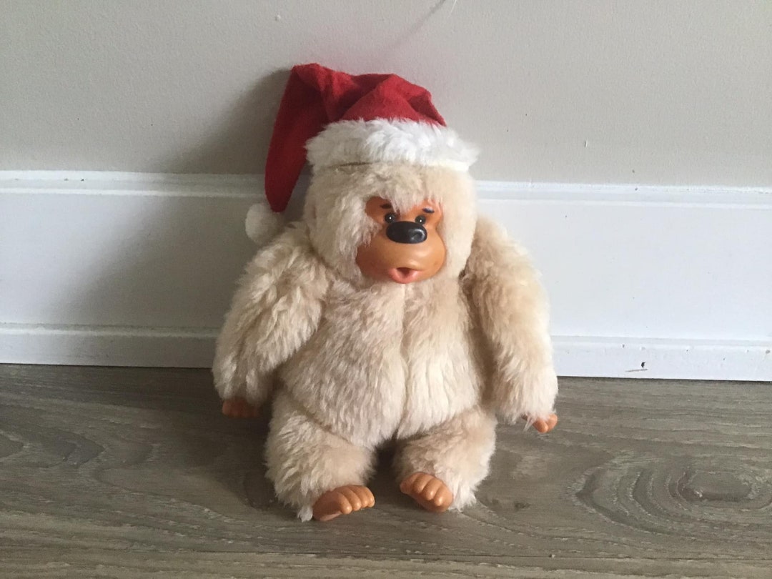 Russ Berrie Gonga the Albino Gorilla Stuffed Animal Plush Toy 9.5" - Etsy