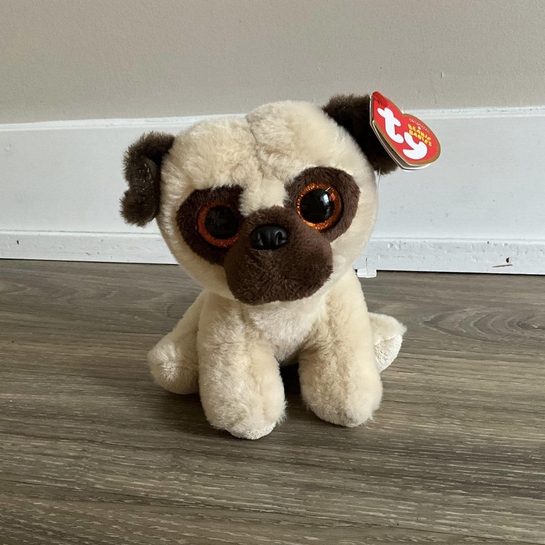 TY Beanie Baby “rufus” the Pug - Etsy